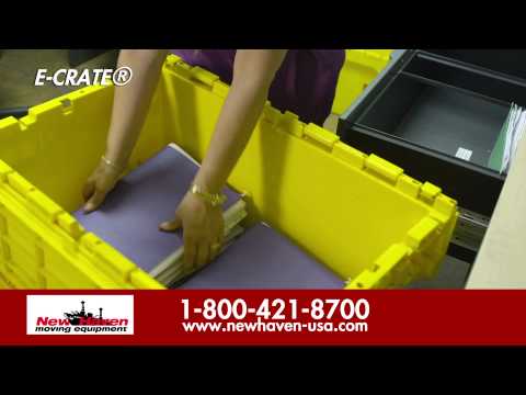 Lateral File E-Crate – New Haven Moving Equipment
